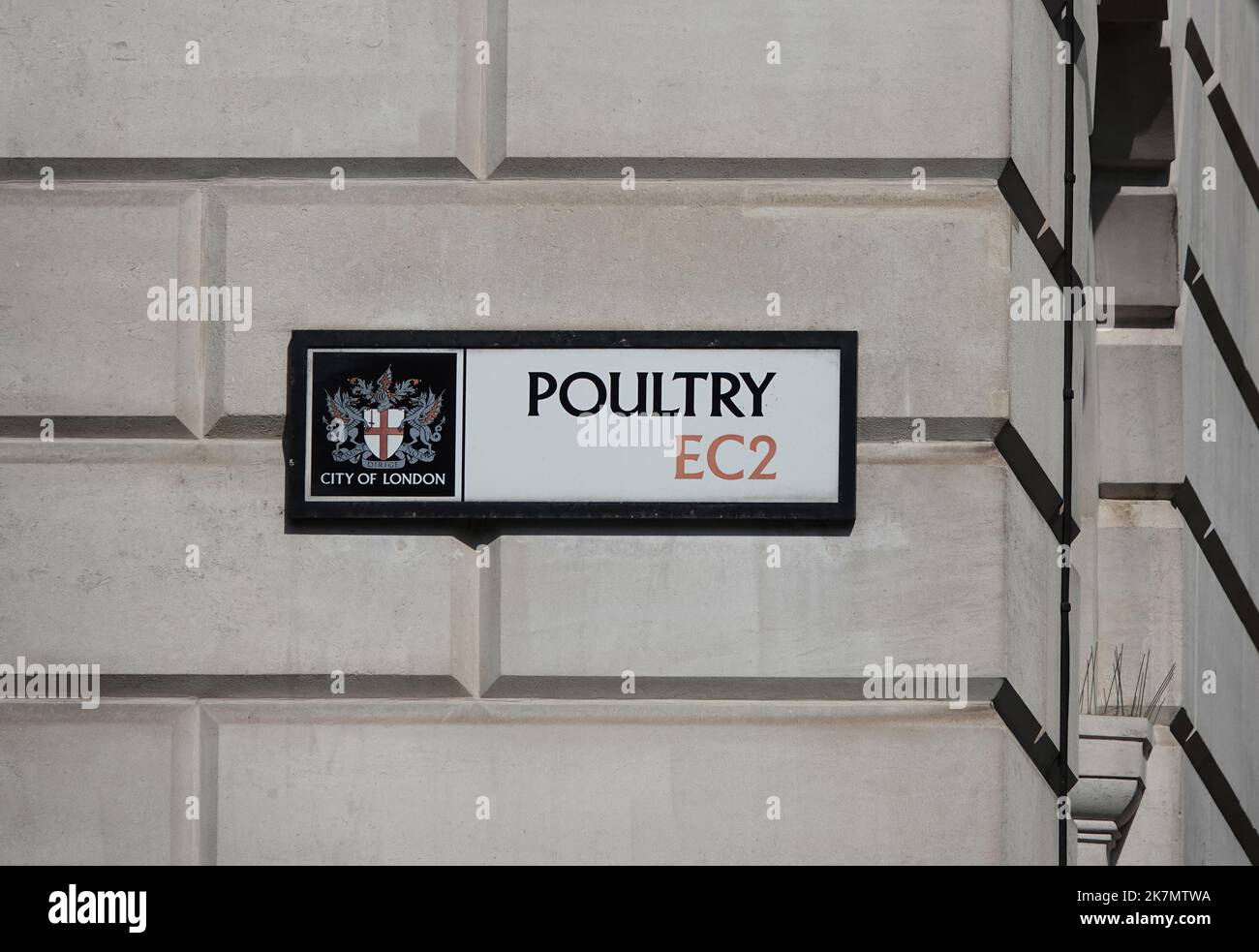 Poultry sign london hi-res stock photography and images - Alamy