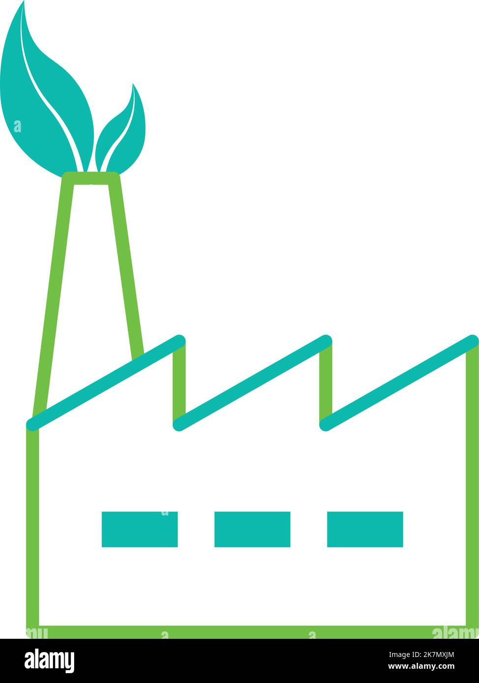 eco factory icon Stock Vector Image & Art - Alamy