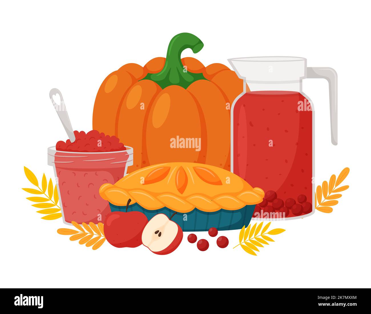 Cranberry Sauce Clip Art
