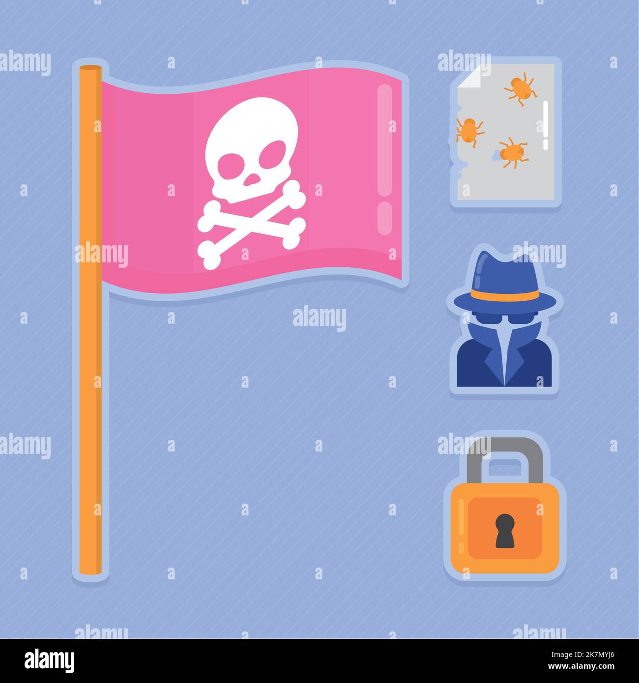data privacy icon set Stock Vector Image & Art - Alamy