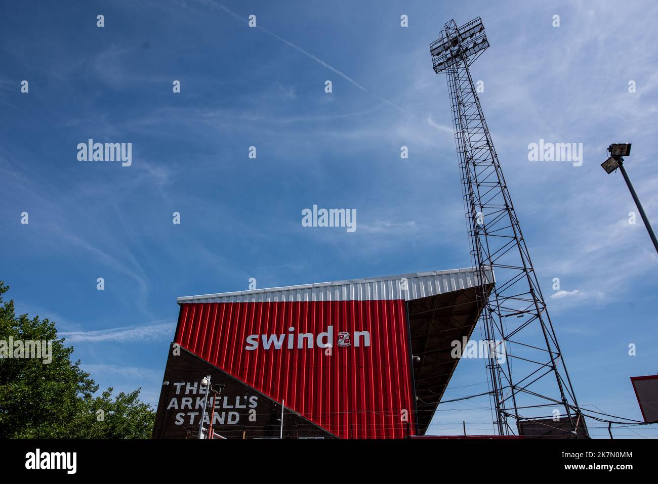 Swindon Town FC. County Ground Stock Photo - Alamy