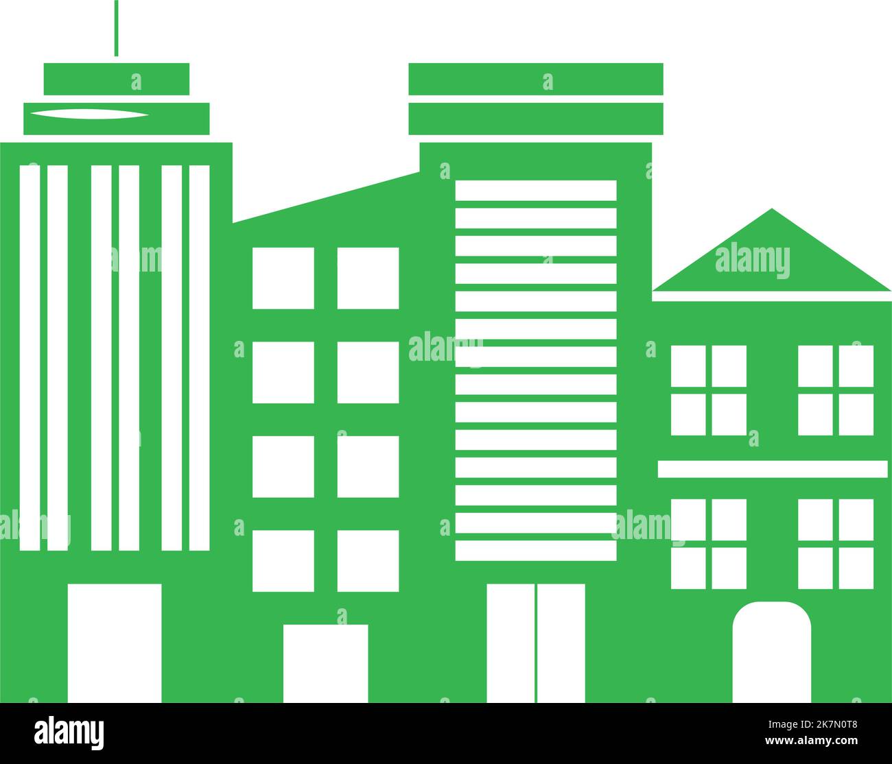 eco city buildings icon Stock Vector Image & Art - Alamy