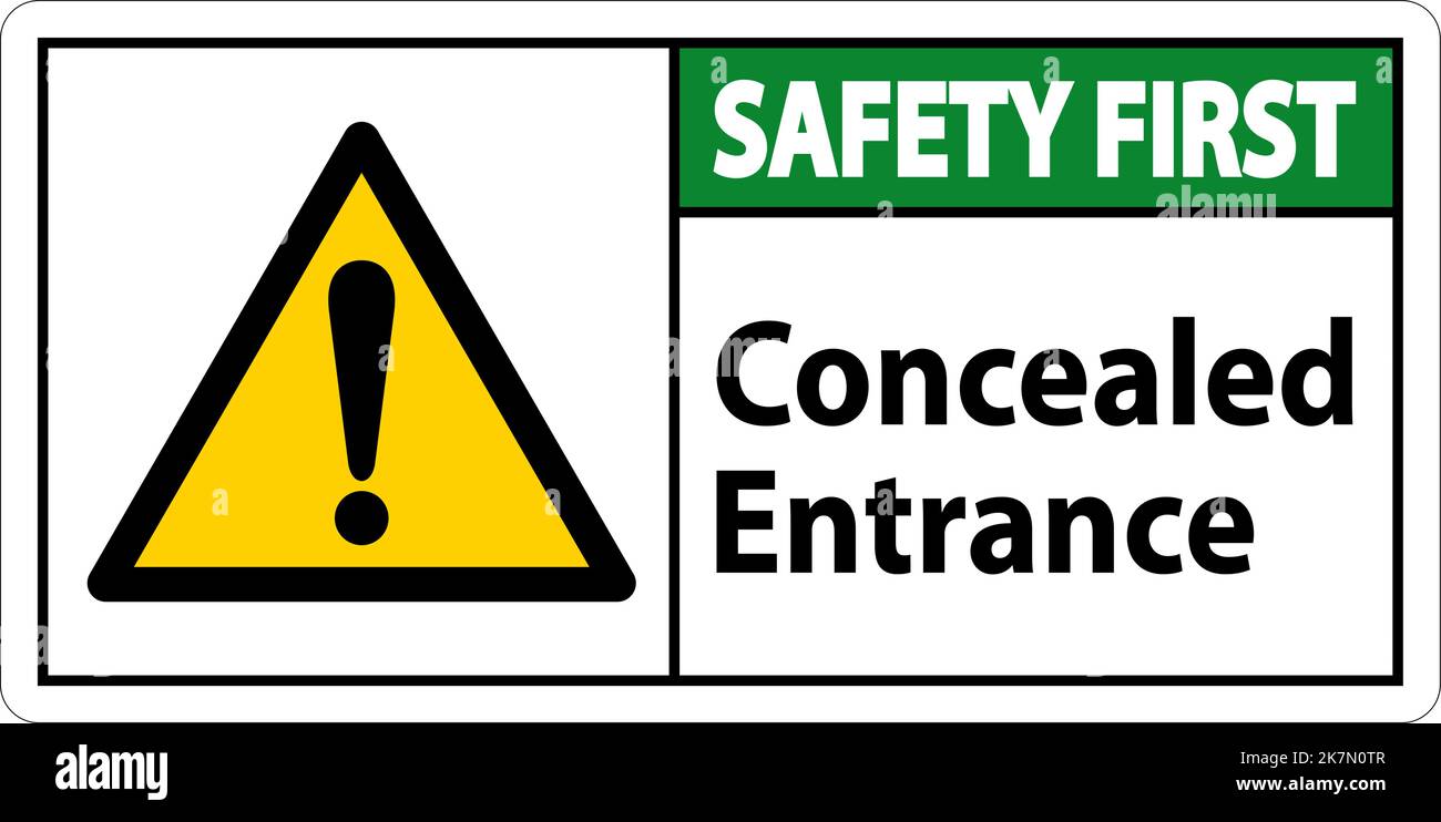 Safety first label hi-res stock photography and images - Alamy