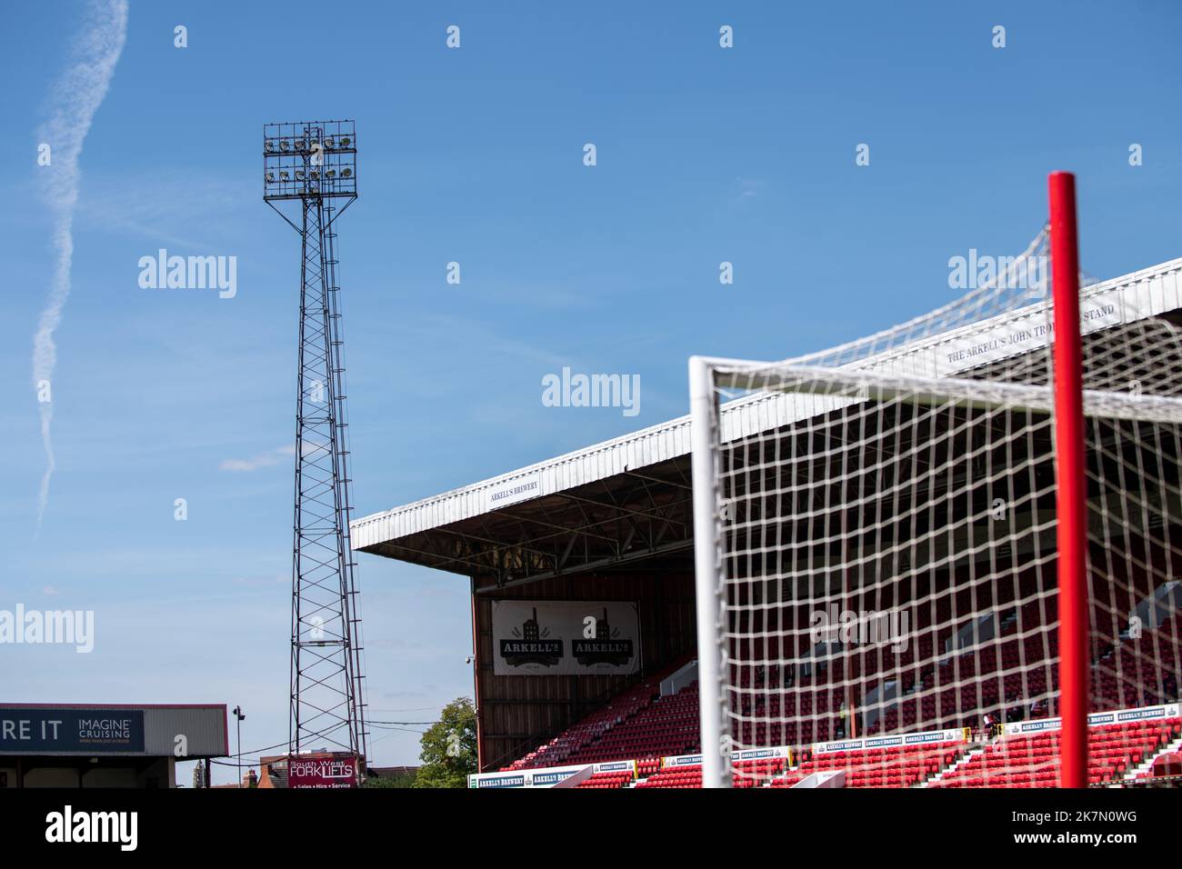 Swindon Town FC. County Ground Stock Photo - Alamy