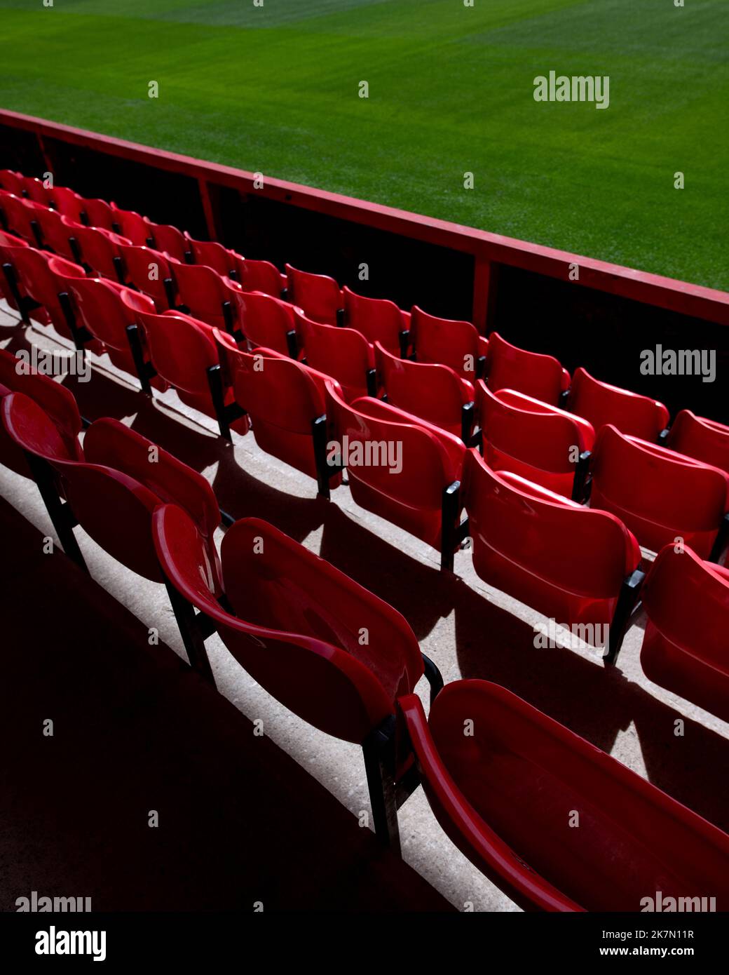 Crewe Alexandra FC. The Mornflake Stadium Stock Photo - Alamy