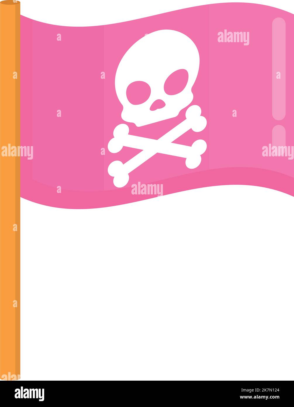 pink danger flag Stock Vector Image & Art - Alamy