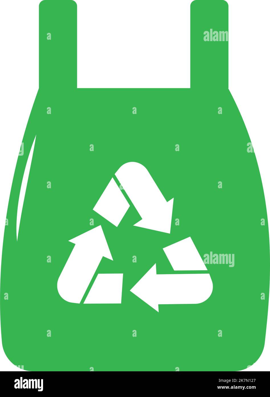 recycle bag icon Stock Vector Image & Art - Alamy