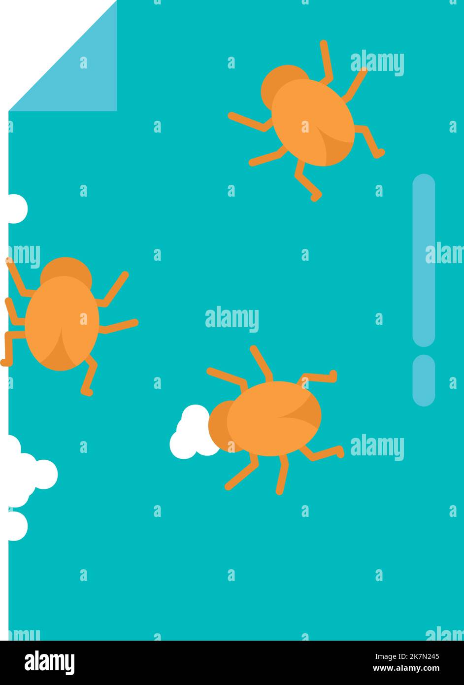 bugs eating document file Stock Vector Image & Art - Alamy