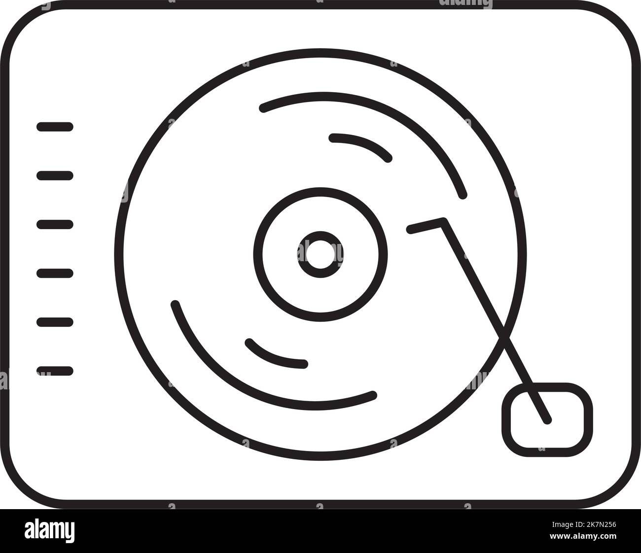vinyl player icon Stock Vector Image & Art - Alamy