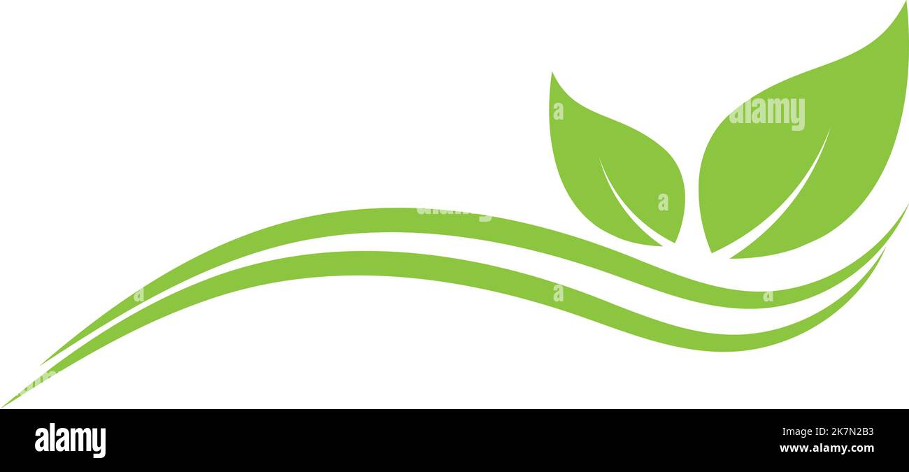 Leaves, plant, wellness, gardener, naturopath, logo, background Stock ...