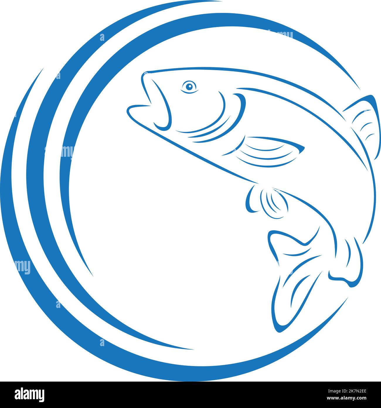 Trout, fish, logo, fishing, background Stock Vector Image & Art - Alamy