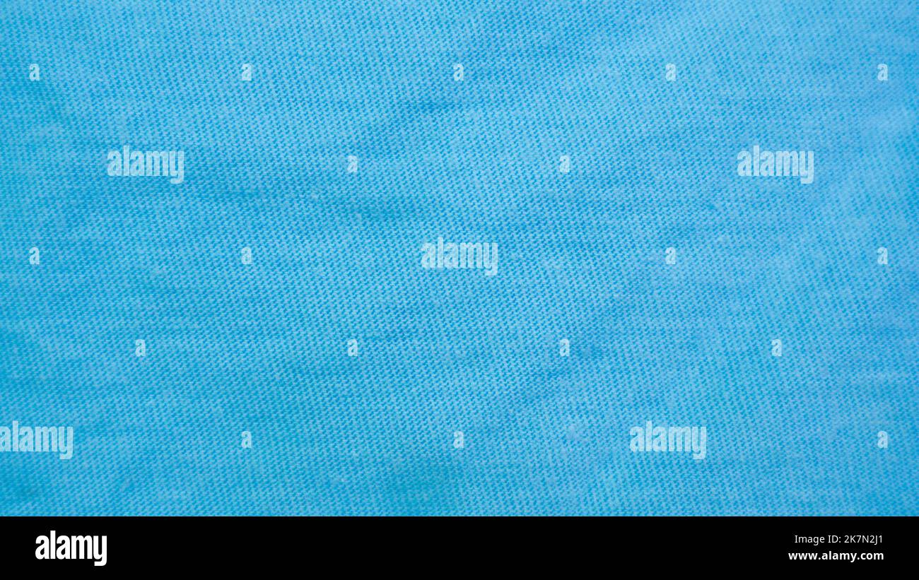 Light blue fabric texture as background Stock Photo - Alamy