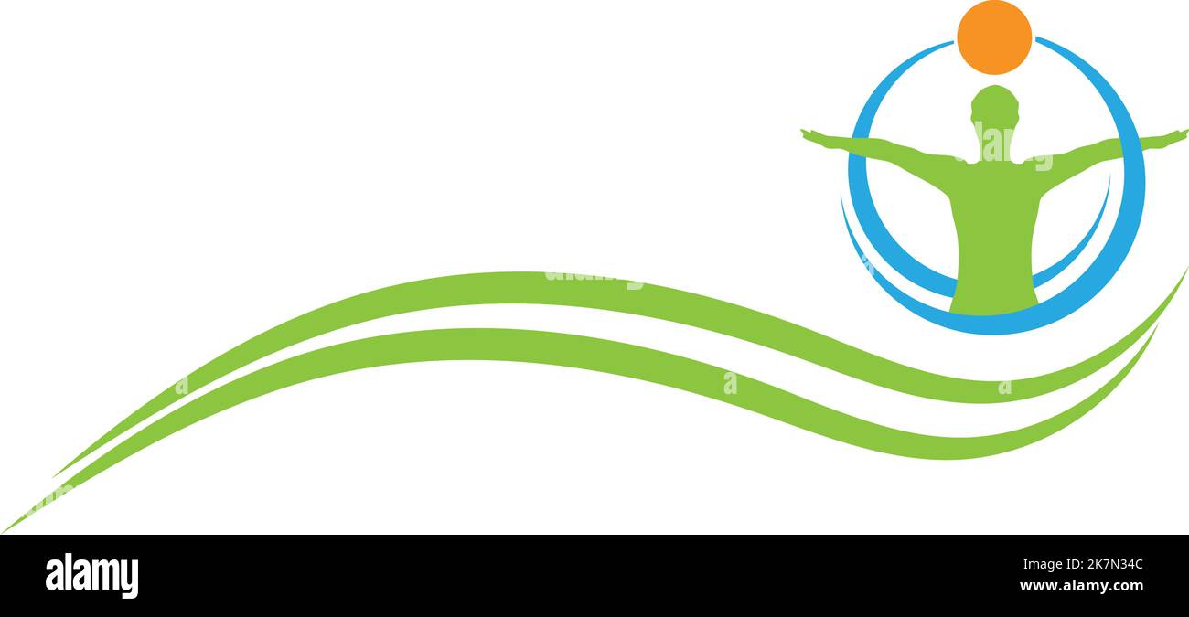 Human, fitness, sport, logo, background Stock Vector Image & Art - Alamy