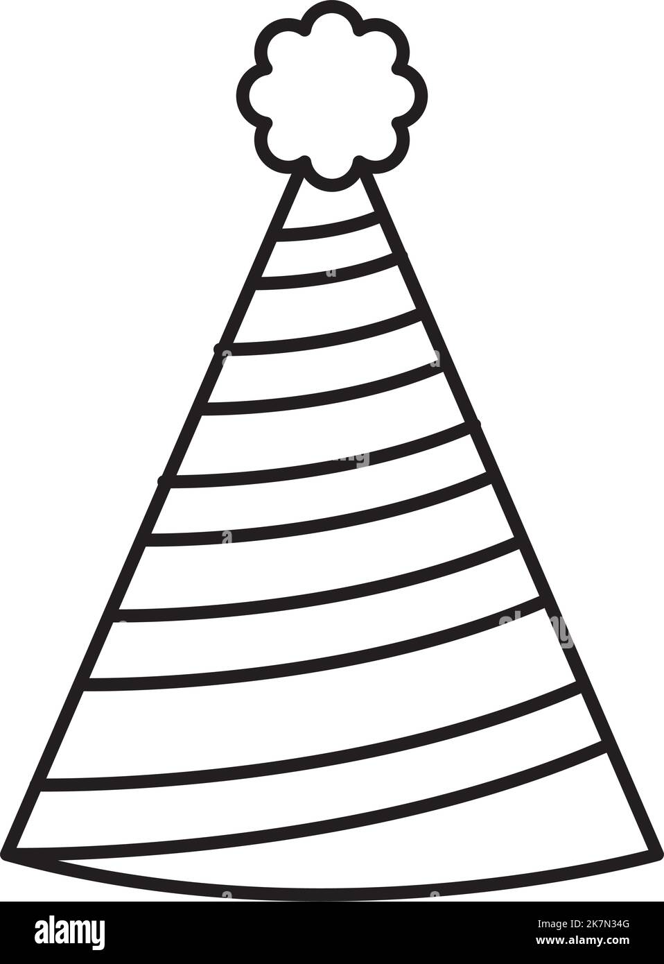 party hat icon Stock Vector Image & Art - Alamy