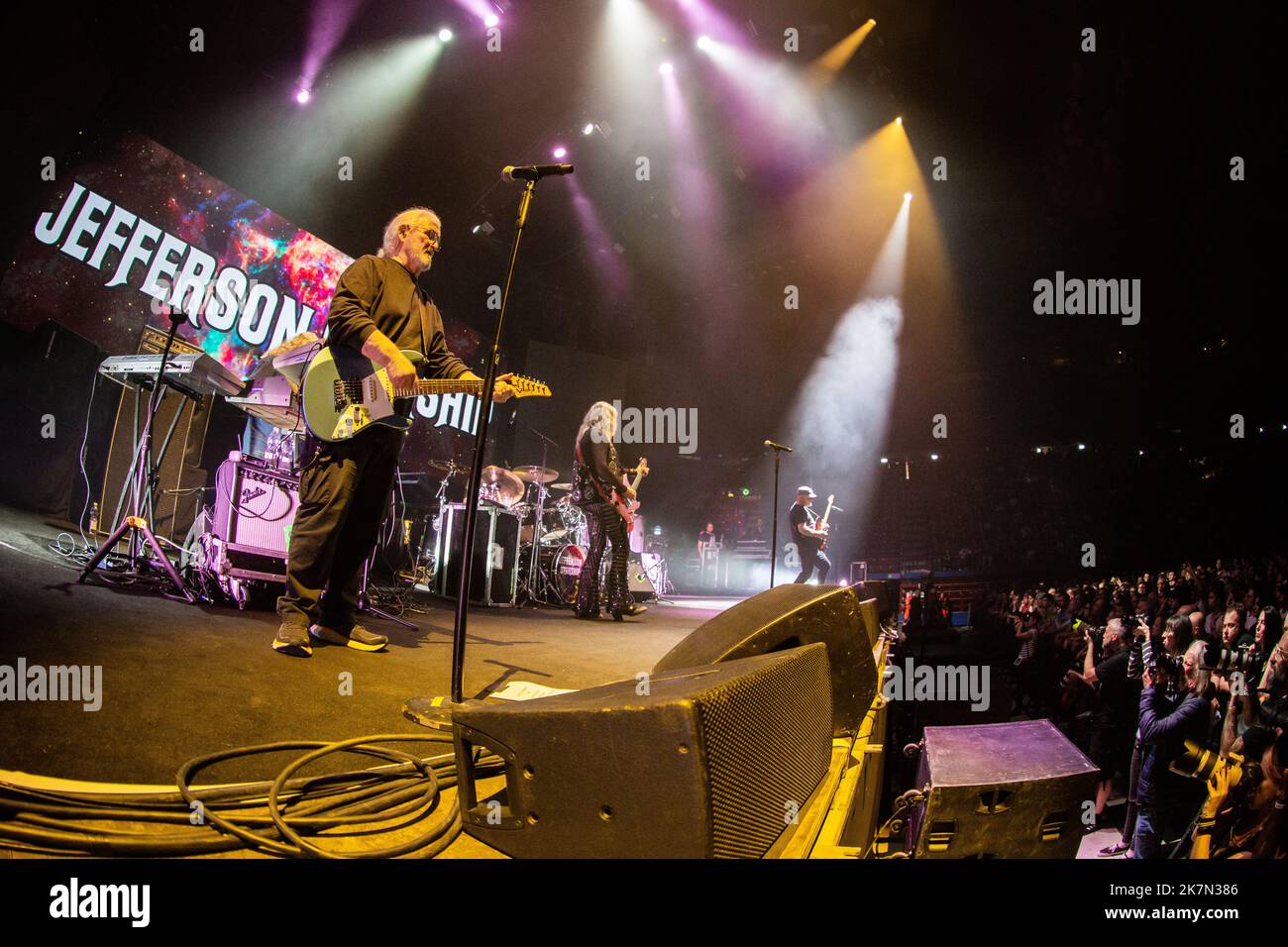 Milan Italy. 17 October 2022. The American band JEFFERSON STARSHIP ...