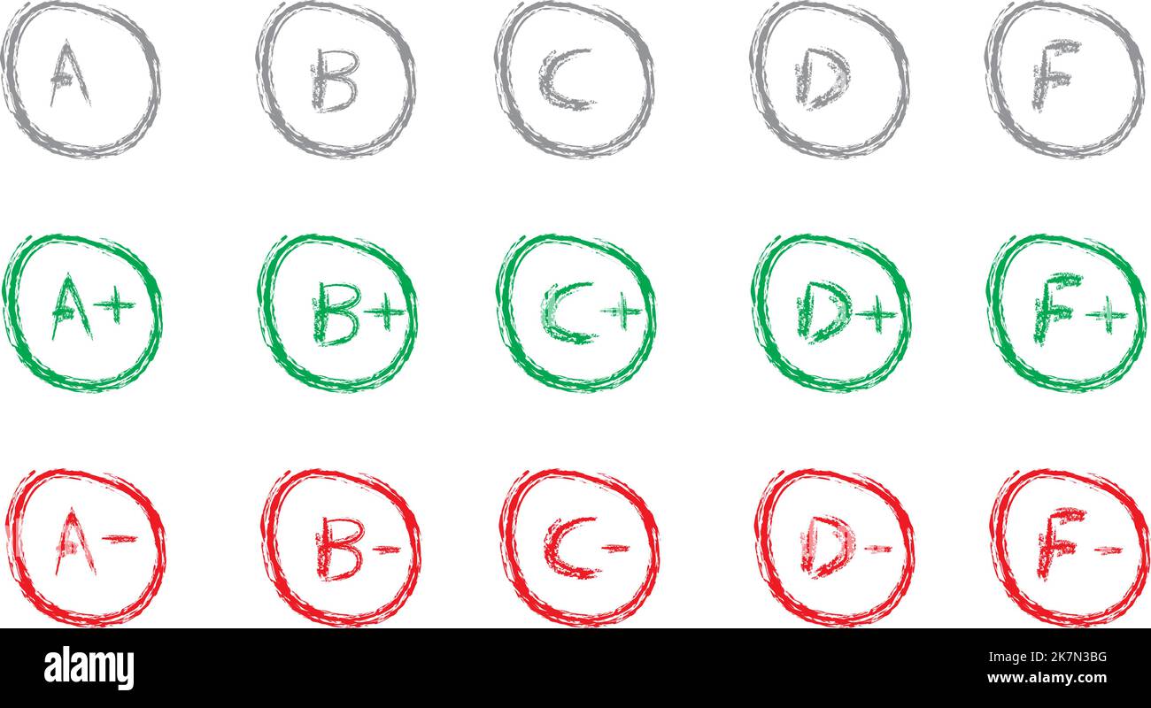 Colored circles with letters and symbols in them Stock Vector Image ...