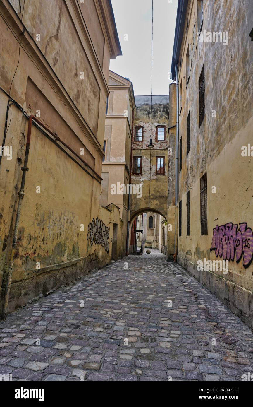 Ukraine street signs hi-res stock photography and images - Alamy