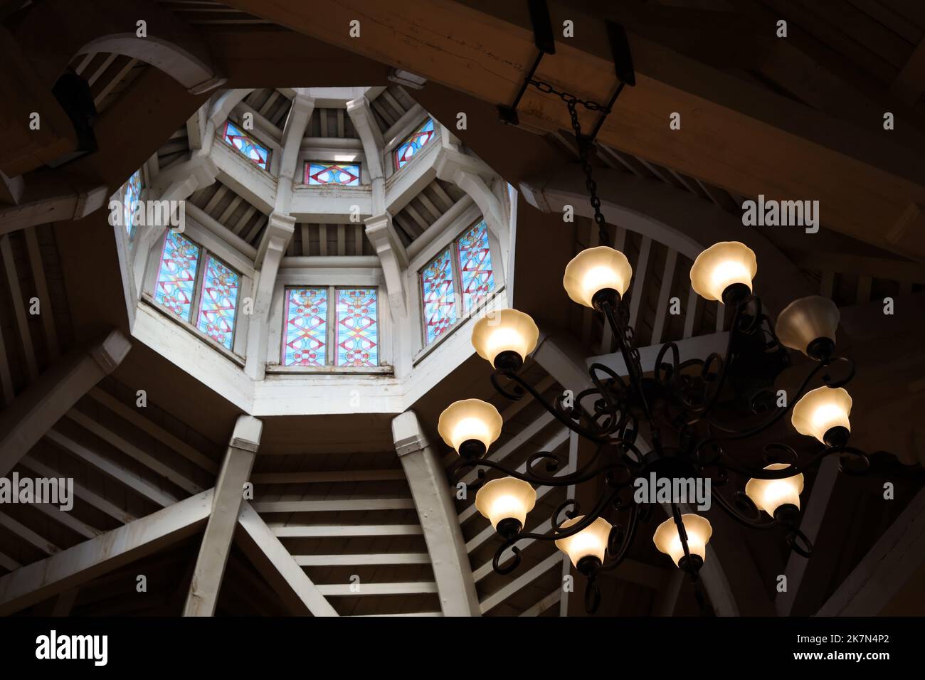 The intrados of the Holy Savior's Cathedral in Beijing, the former site ...