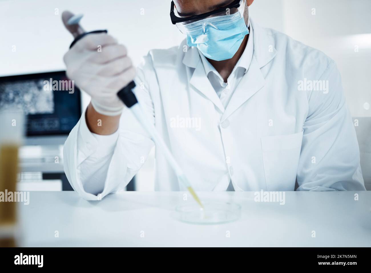 The next important cure is coming from this lab. a young scientist ...