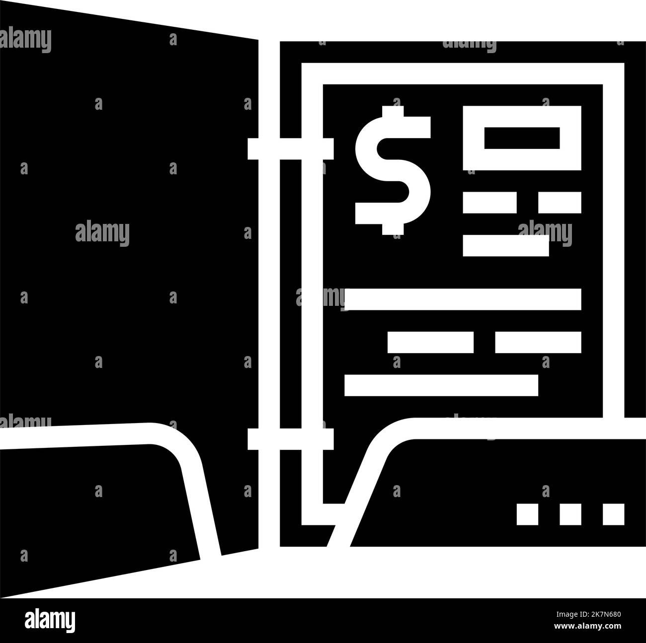 Monochrome business mockup paper Cut Out Stock Images & Pictures - Alamy