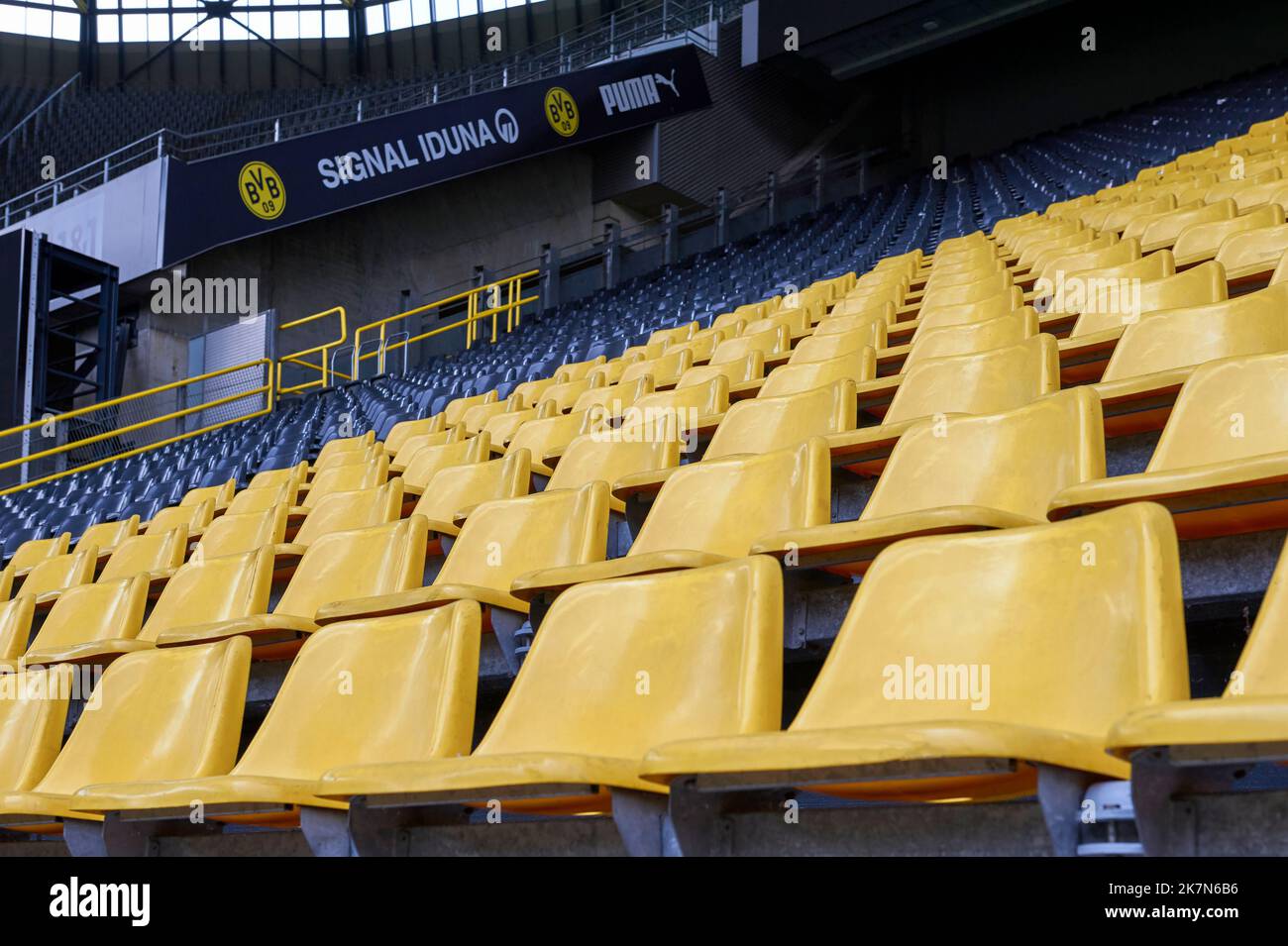 At the tribunes of Signal Iduna Arena - the official playground of FC ...