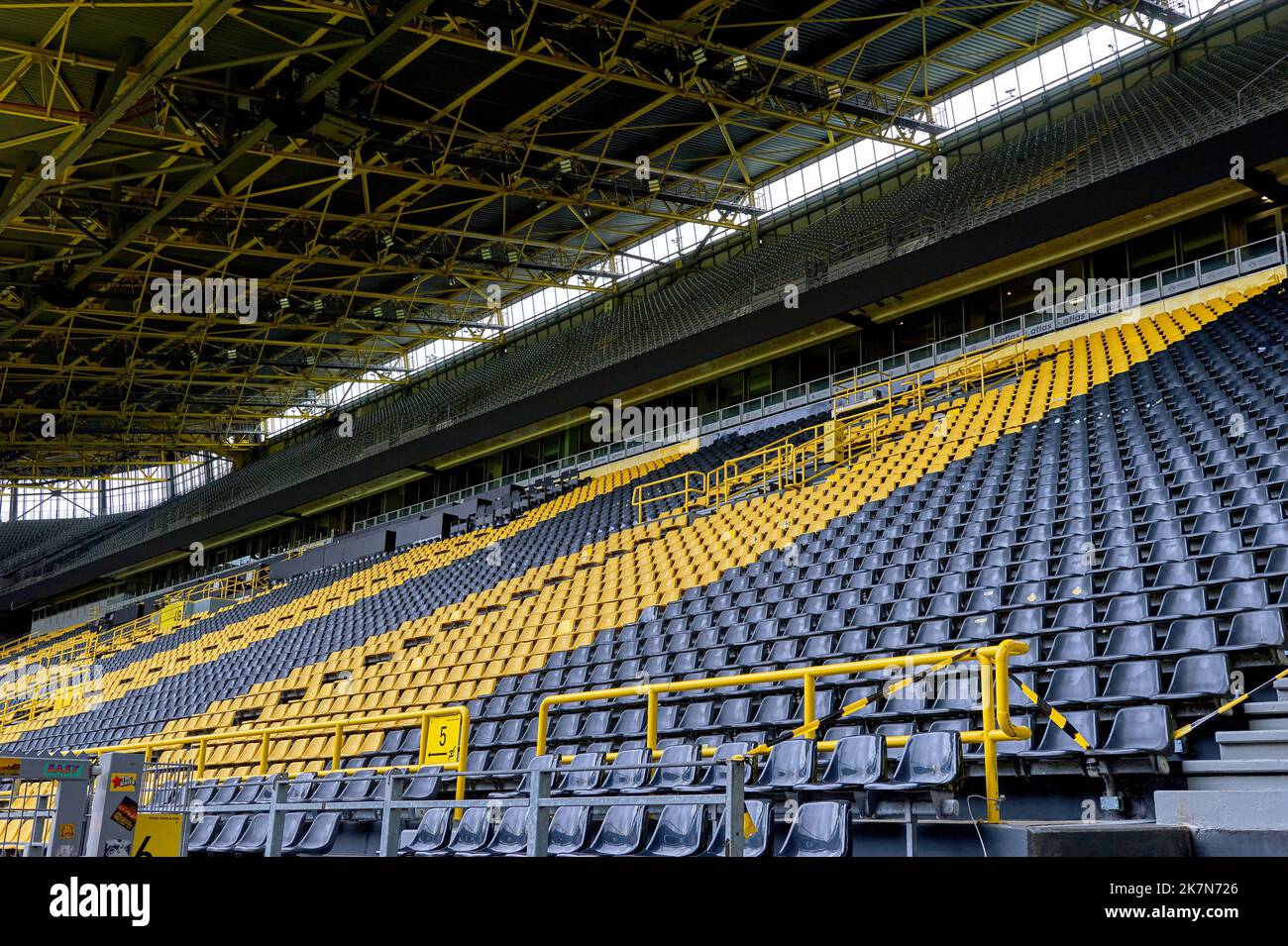 At the tribunes of Signal Iduna Arena - the official playground of FC ...