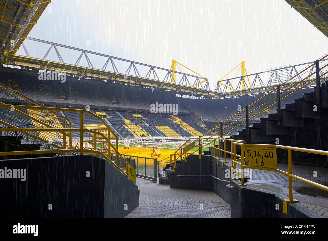 Pitch view at Signal Iduna Arena - the official playground of FC ...