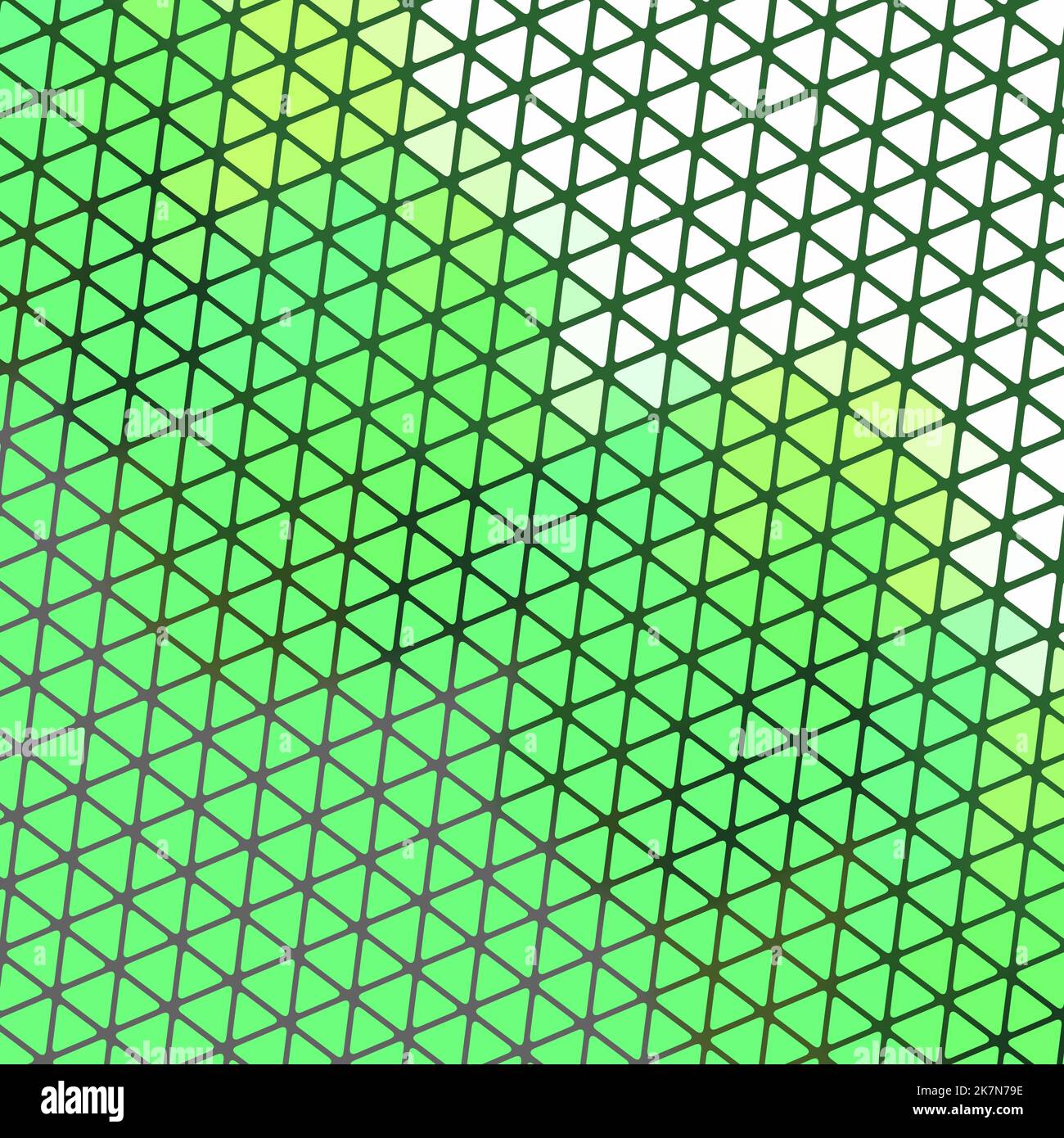 Abstract retro Artistic Low Polygon triangle strip with Geometric grid Mesh pattern in a ...