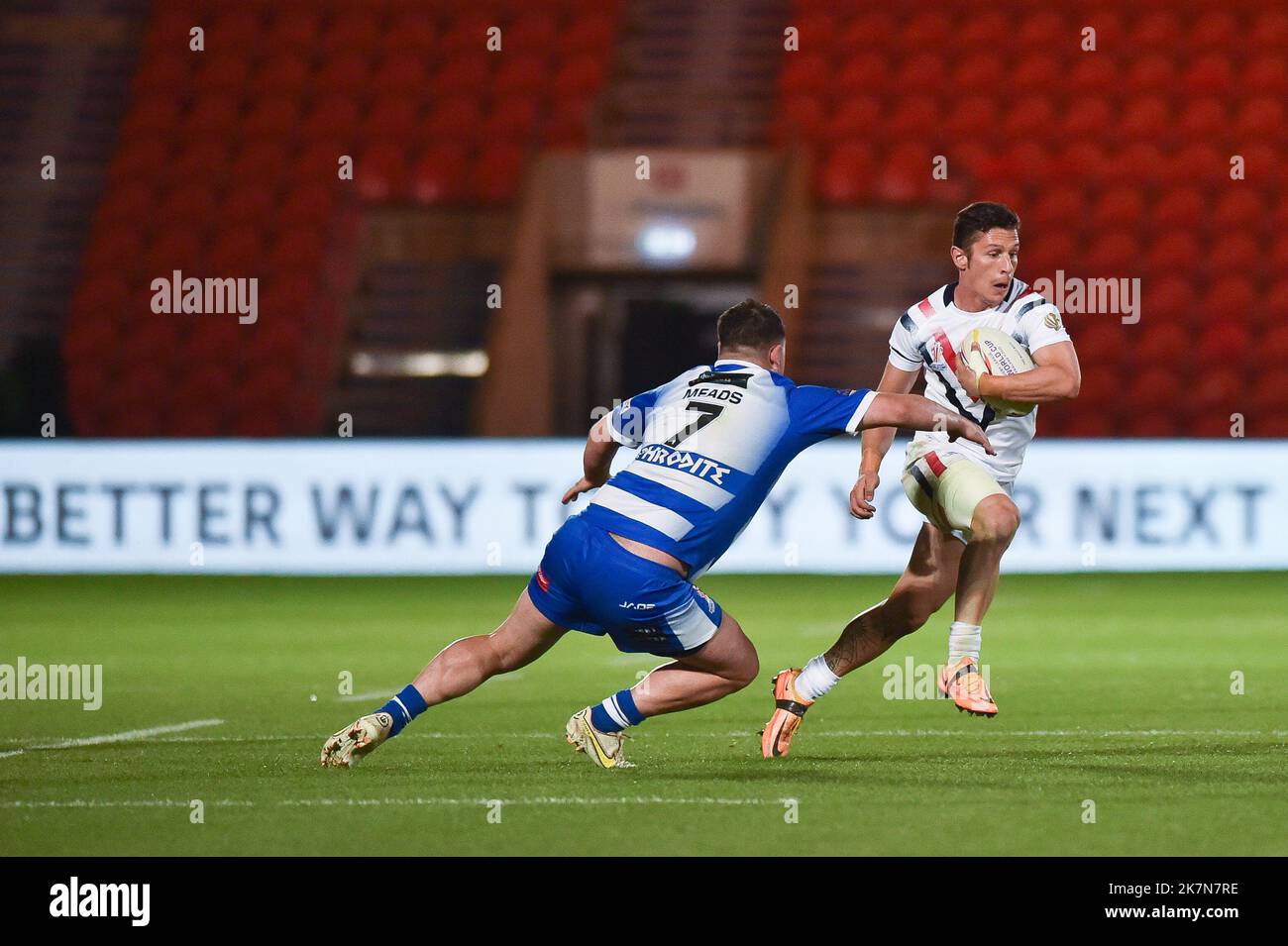 Doncaster, England - 17th October 2022 - Rugby League World Cup France ...