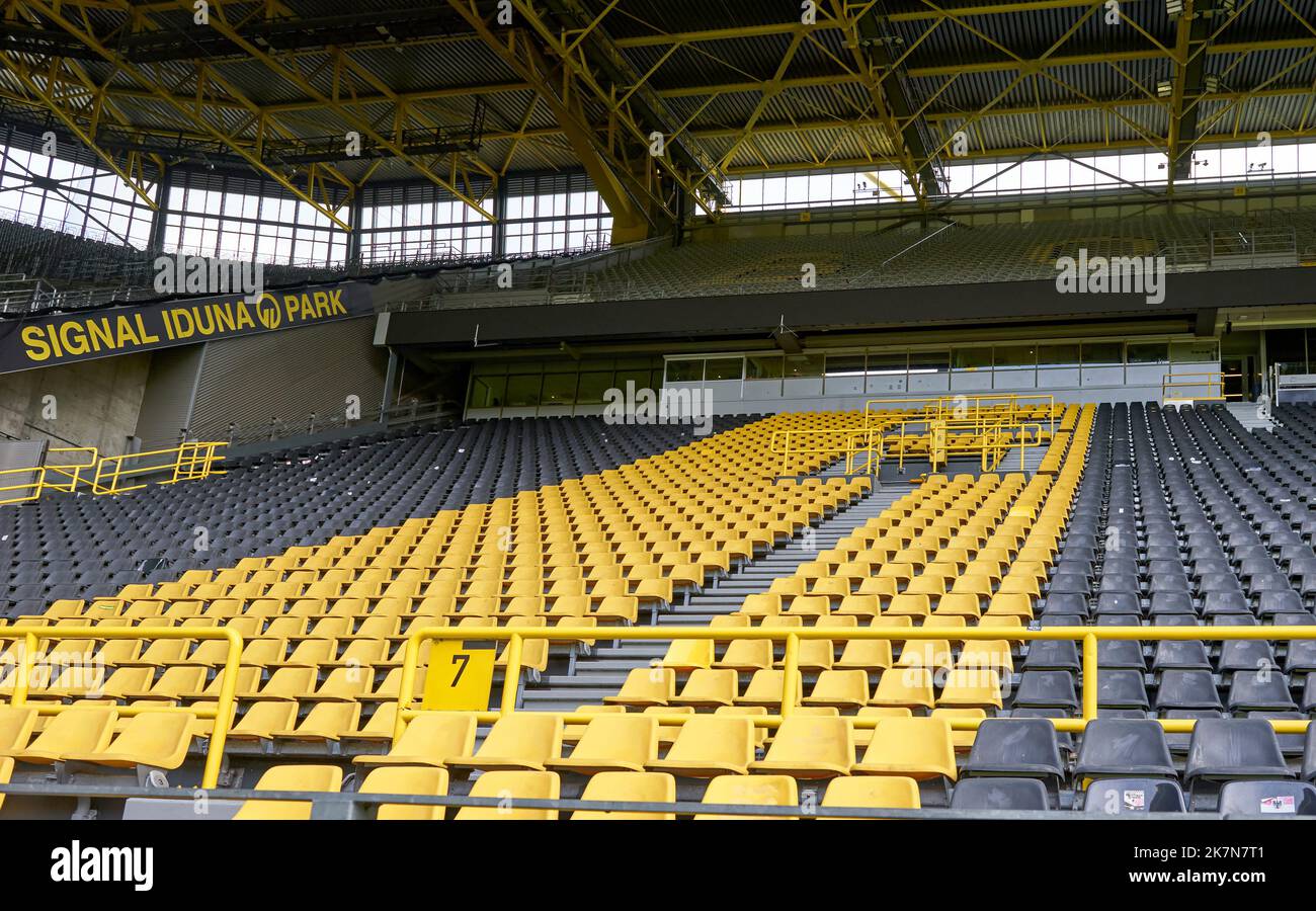 At the tribunes of Signal Iduna Arena - the official playground of FC ...