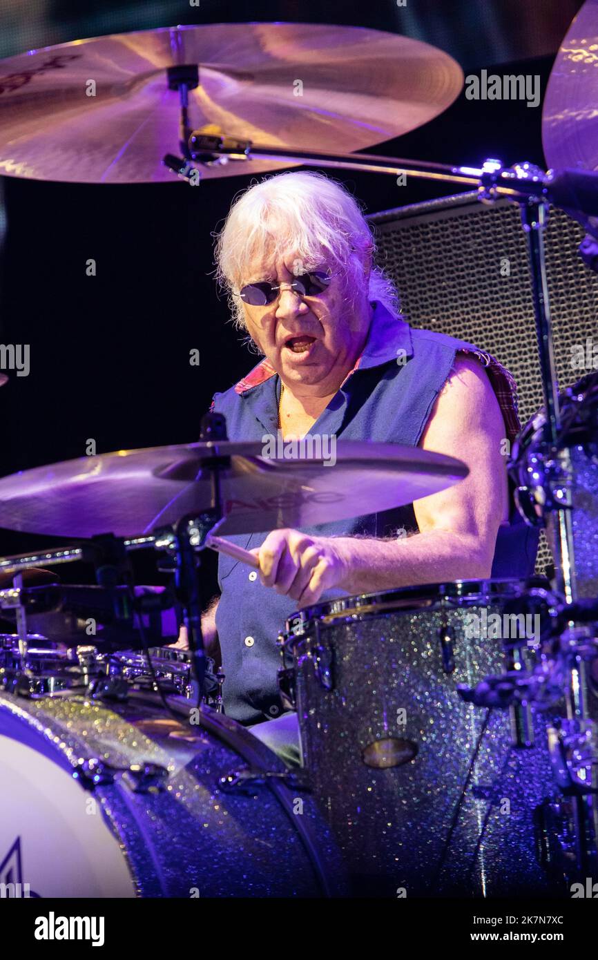 Milan Italy. 17 October 2022. The English band DEEP PURPLE performs ...