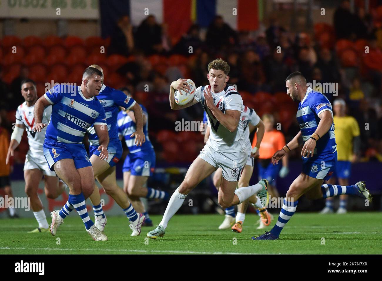 Doncaster, England - 17th October 2022 - Rugby League World Cup France ...