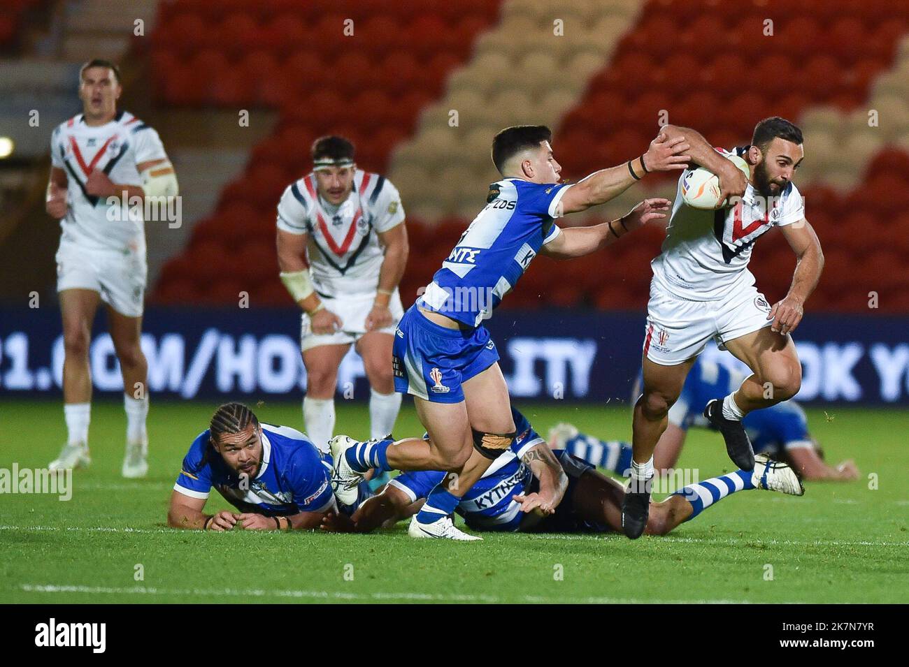 Doncaster, England - 17th October 2022 - Rugby League World Cup France ...