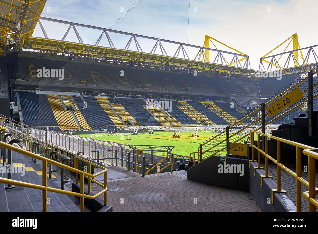Pitch view at Signal Iduna Arena - the official playground of FC ...