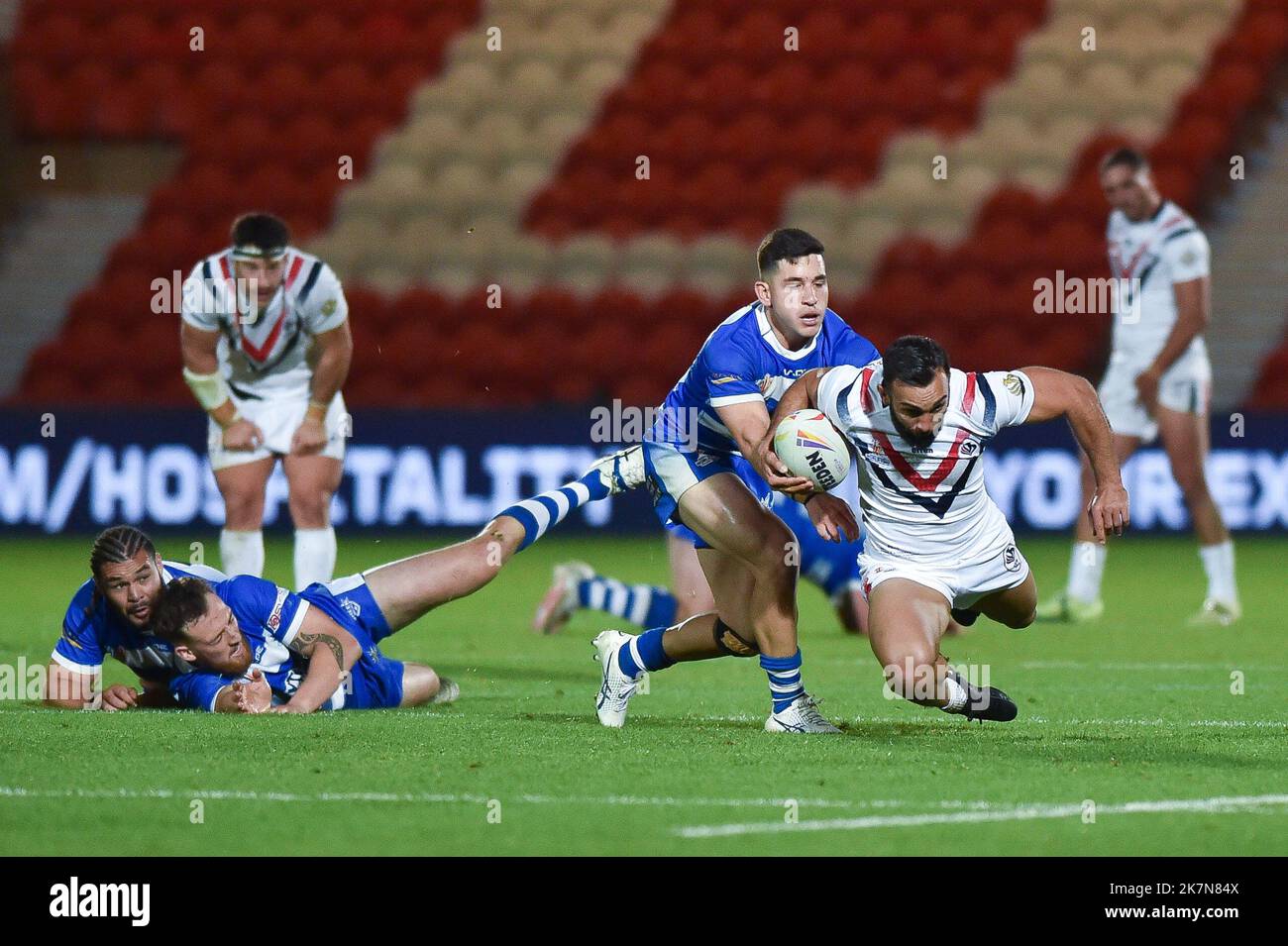 Doncaster, England - 17th October 2022 - Rugby League World Cup France ...