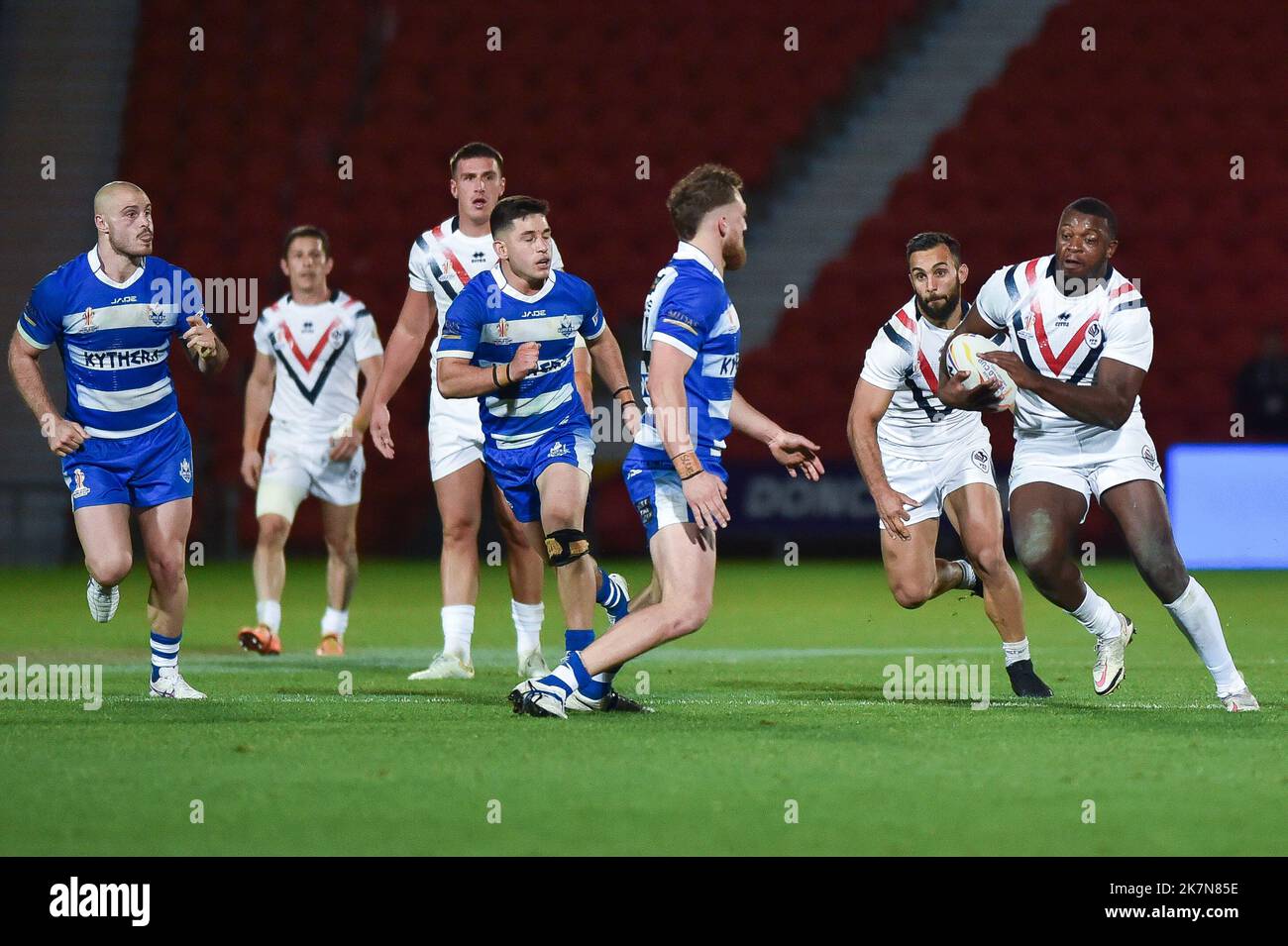 Doncaster, England - 17th October 2022 - Rugby League World Cup France ...