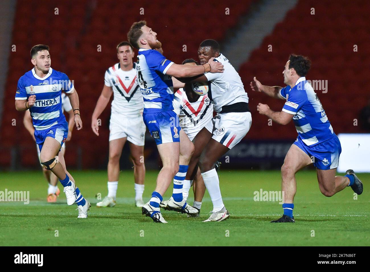 Doncaster, England - 17th October 2022 - Rugby League World Cup France ...