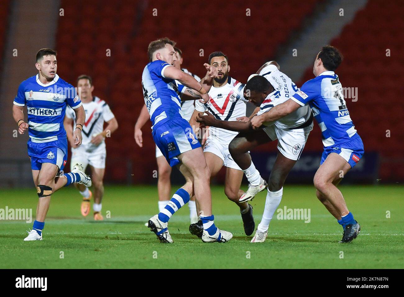 Doncaster, England - 17th October 2022 - Rugby League World Cup France ...