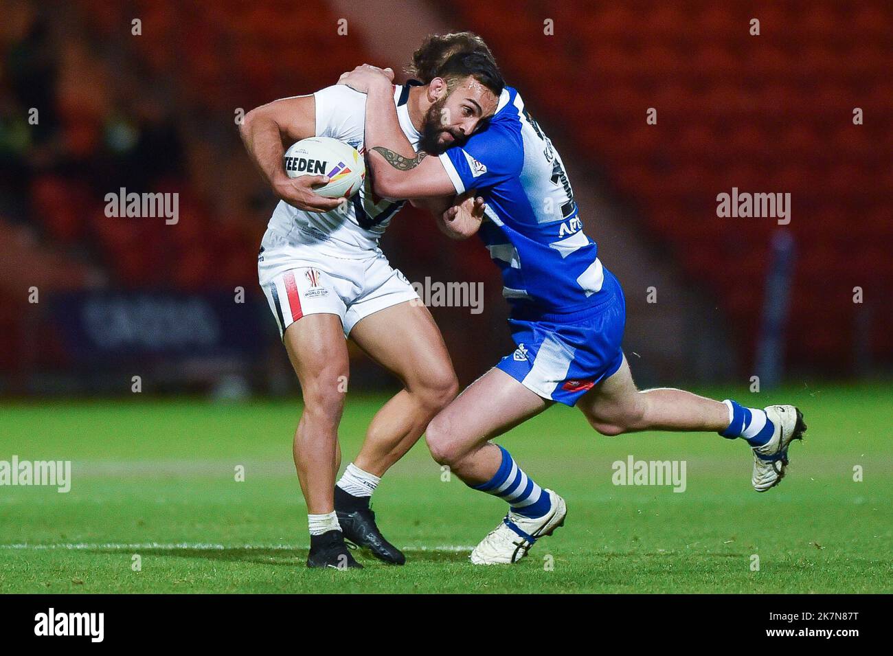 Doncaster, England - 17th October 2022 - Rugby League World Cup France ...