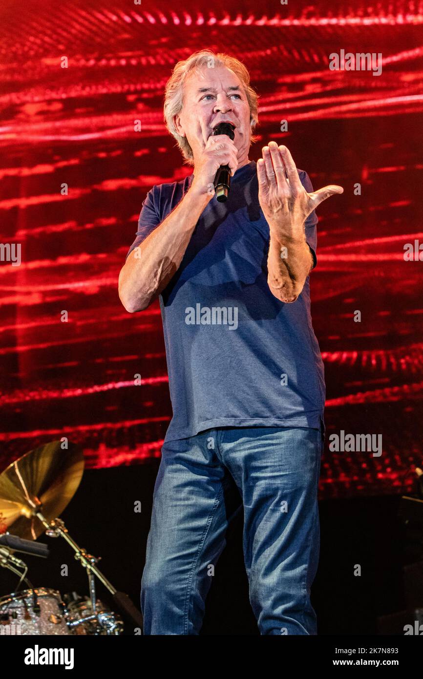 Milan Italy. 17 October 2022. The English band DEEP PURPLE performs ...