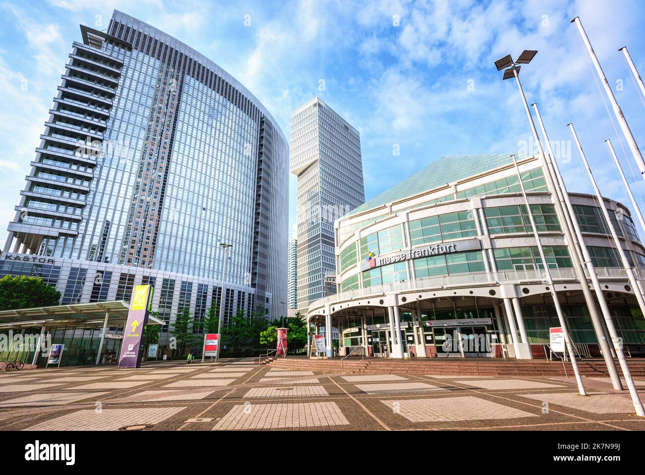 Frankfurt, Germany - 06 June 2022: Messe Frankfurt in Frankfurt am Main ...