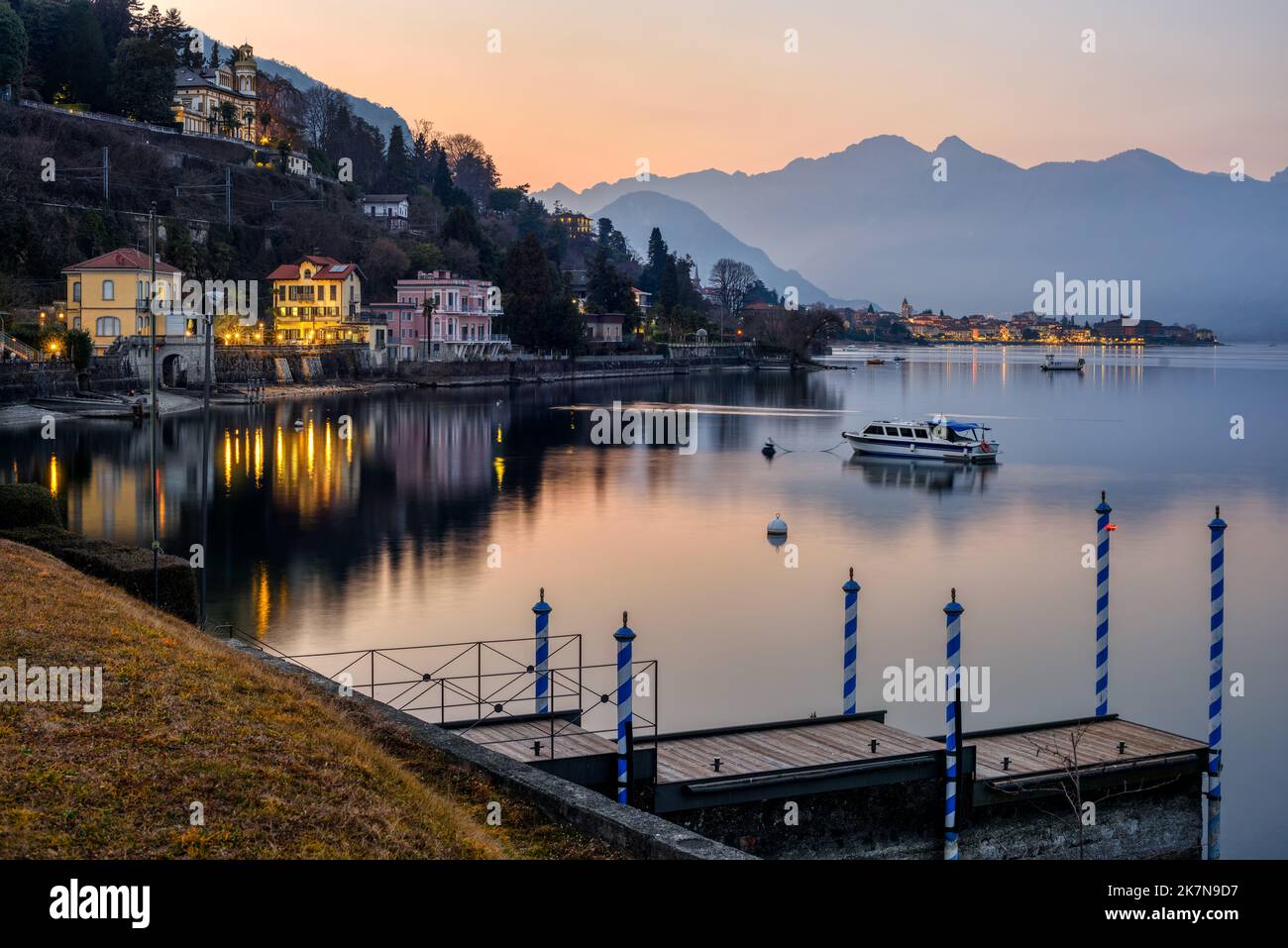 Baveno sunset hi-res stock photography and images - Alamy