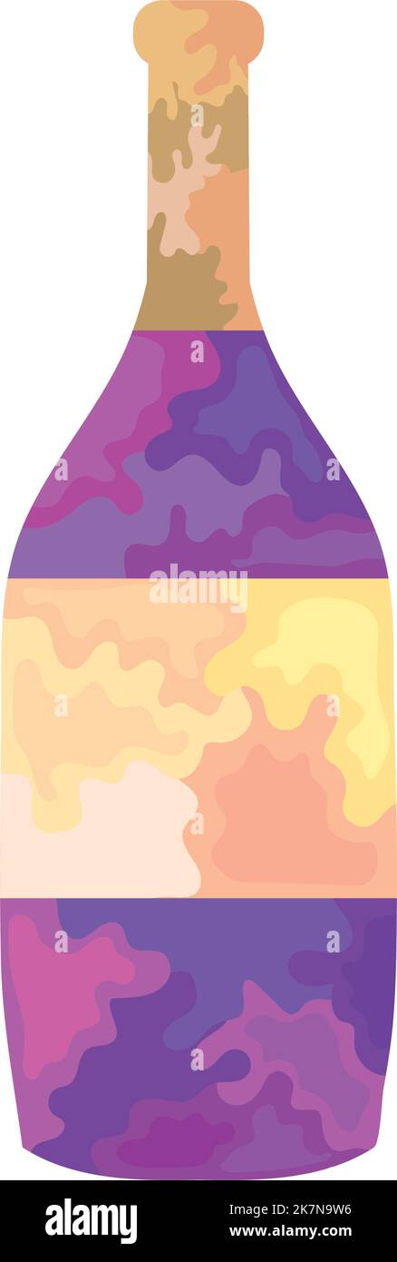 wine bottle icon Stock Vector Image & Art - Alamy