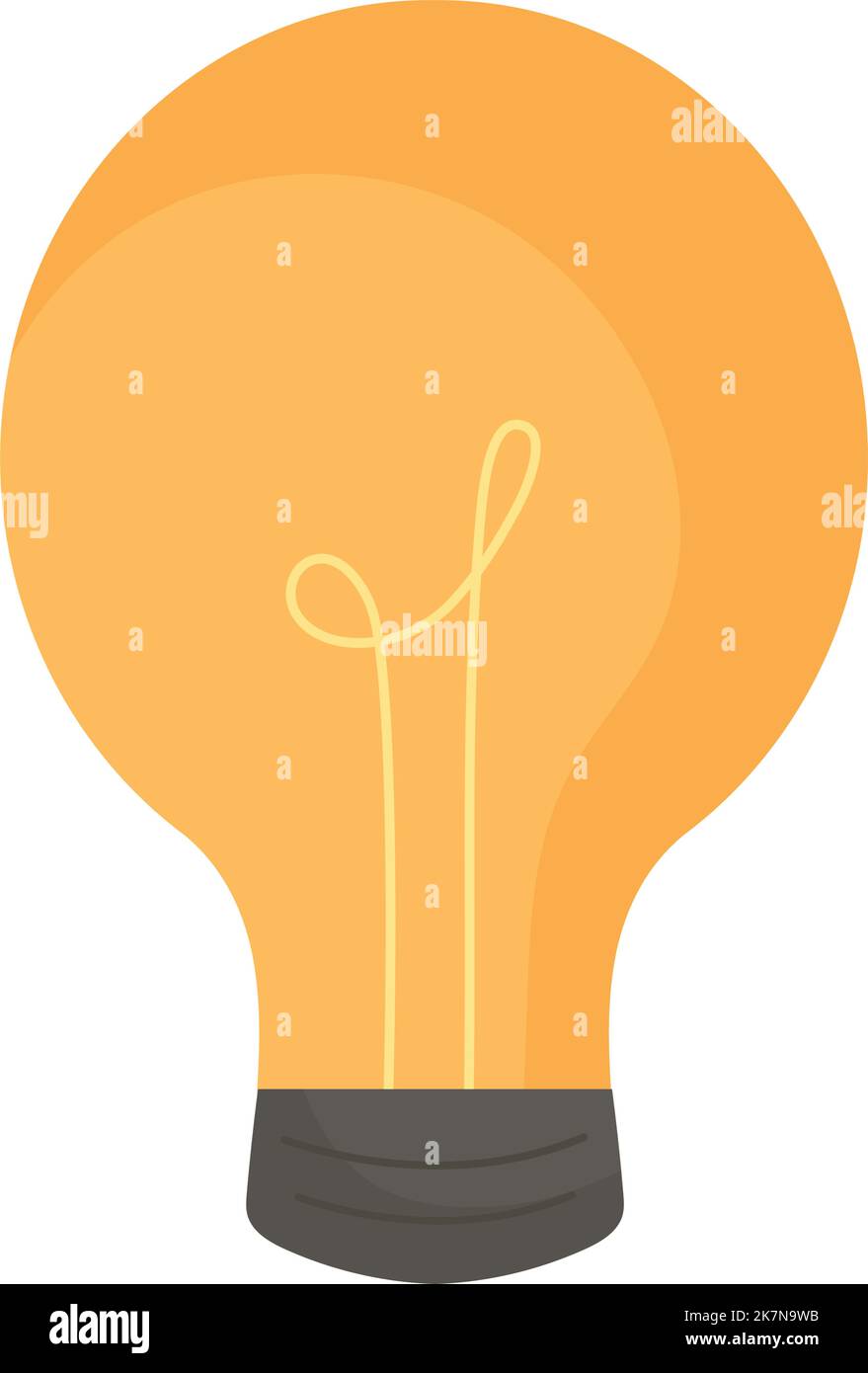 Economy bulb isolated icon Stock Vector Images - Alamy