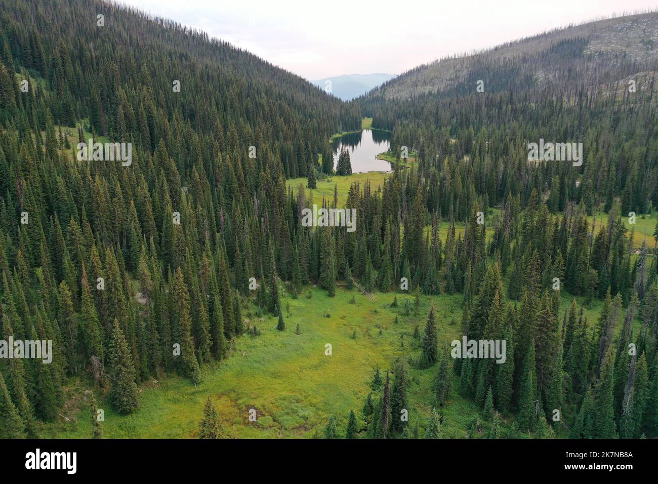 Elk Summit with Hoodoo Lake Sit on the Very Edge of the Selway ...