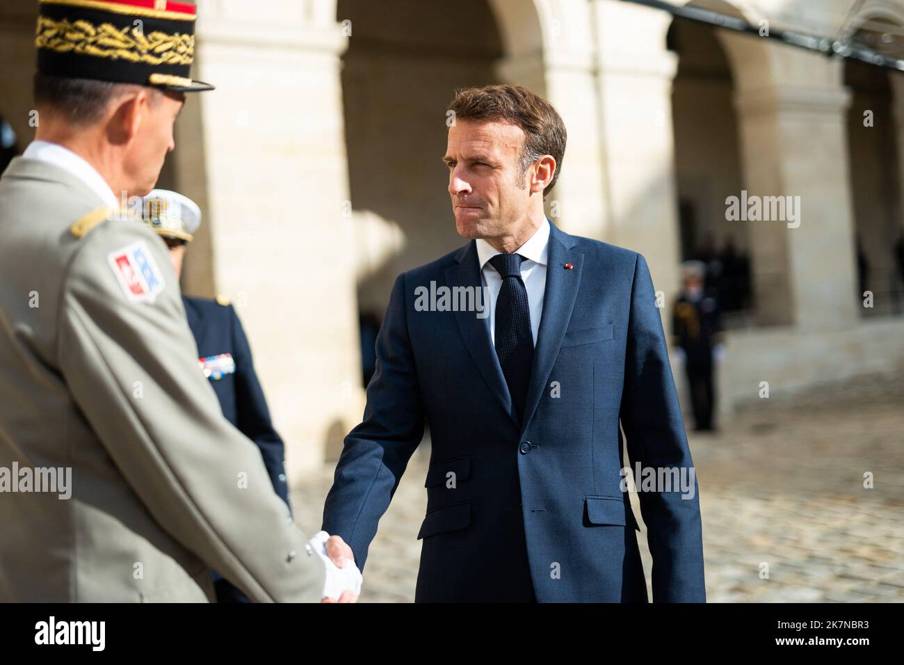 Paris, France. 18th Oct, 2022. France's Chief of the Defence Staff ...