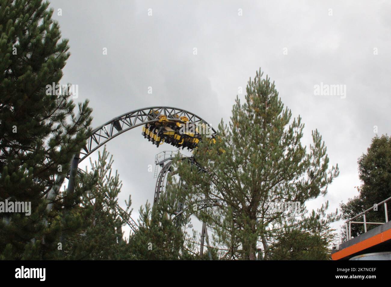 Alton Towers Theme Park Stock Photo - Alamy