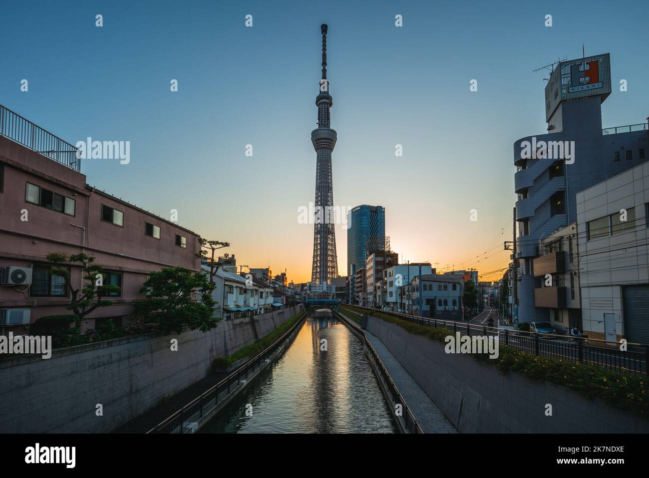 June 13, 2019: Tokyo Skytree, a broadcasting and observation tower in ...