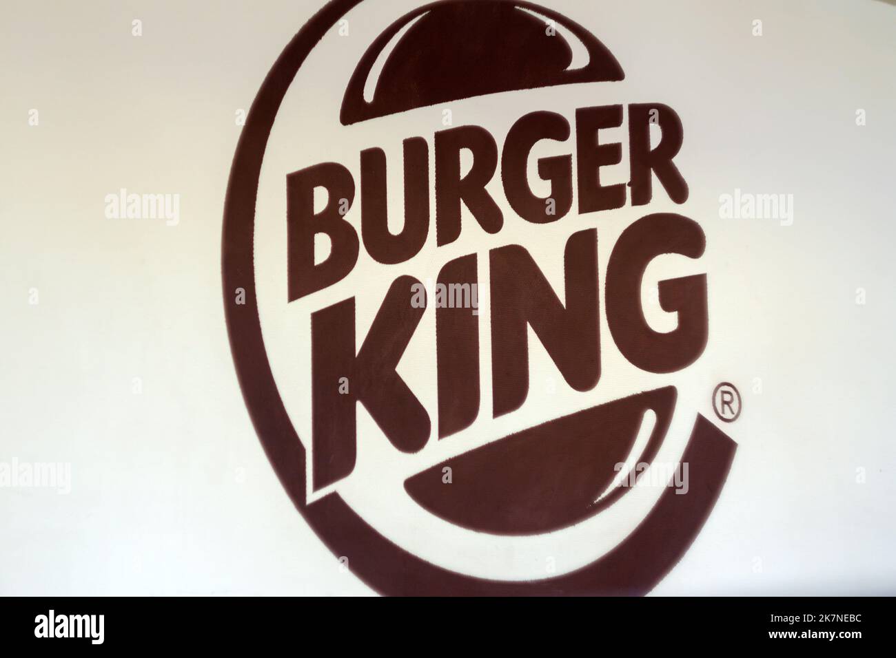 Tyumen, Russia-October 01, 2022: Burger King logo. Fast food restaurant ...