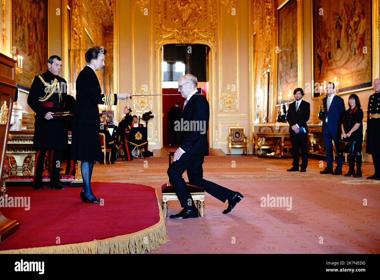 Sir Peter Murray from Huddersfield is made a Knight Bachelor by the ...